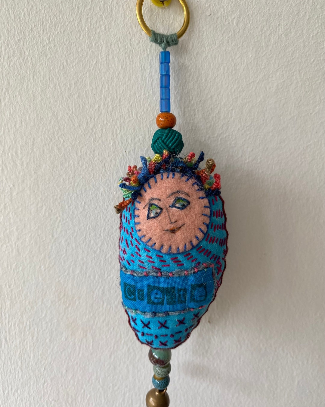 Grace Hand Embroidered Dotee Doll proceeds Go to SASH Charity - Etsy