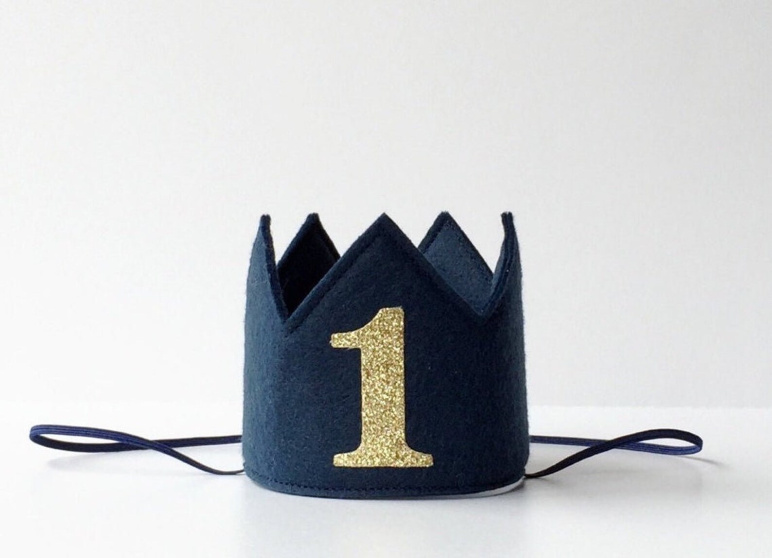 Pick Your Color Felt Mini First Birthday Crown Headband Gold | Etsy