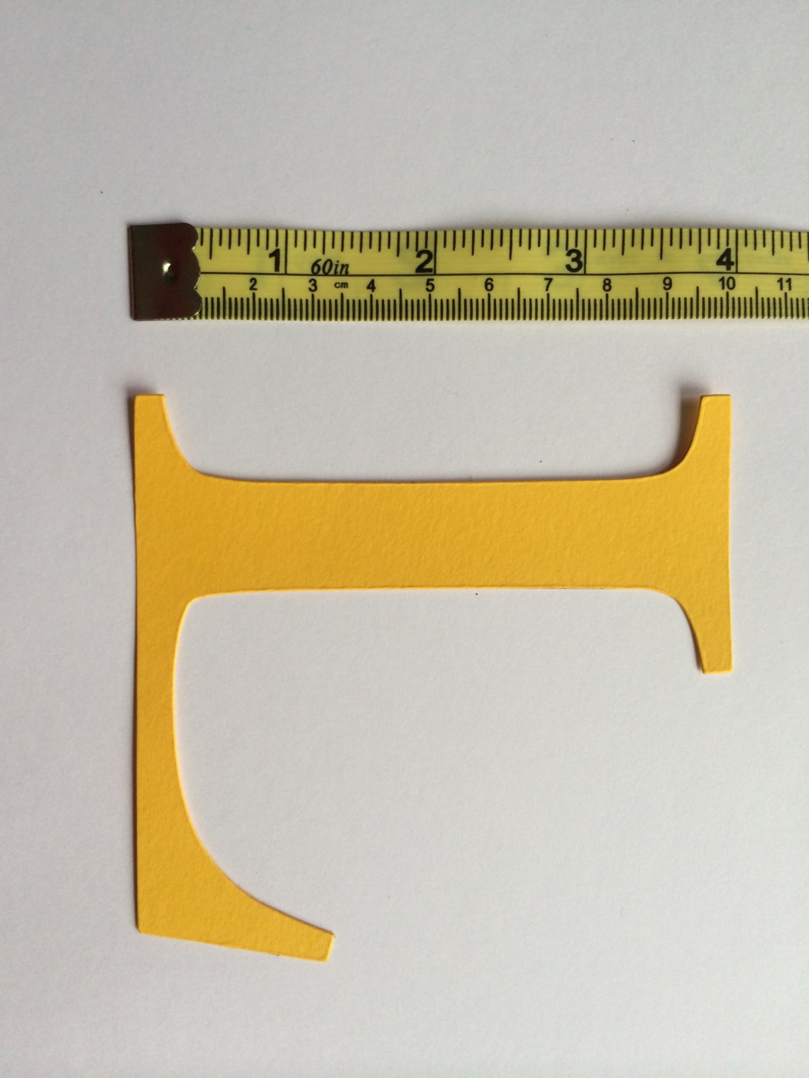 Large Die Cut Cardboard Letter or Number 4 Inch / 10cm | Etsy UK