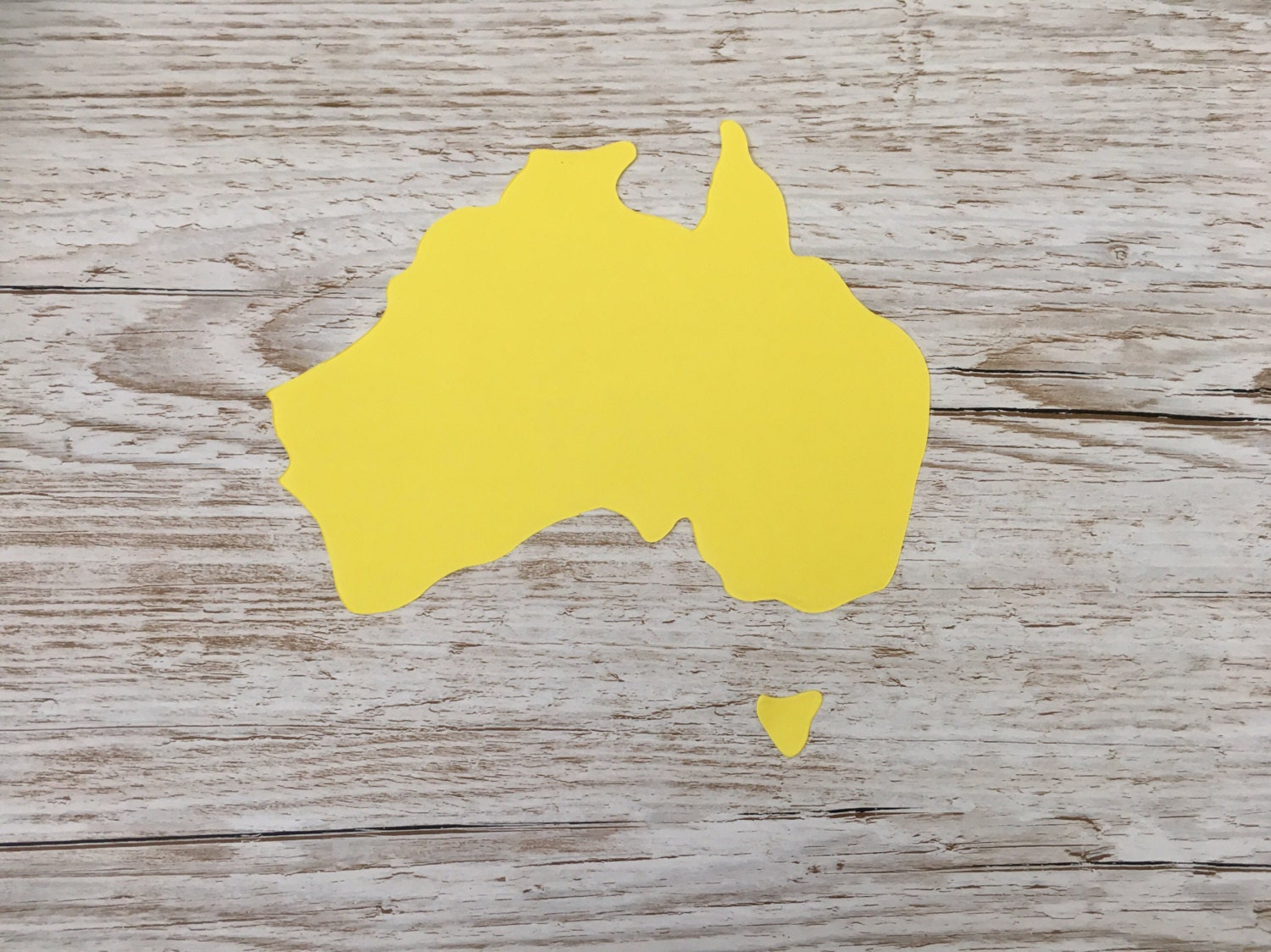 Map of Australia Die Cut Shapes Made of Cardboard / Card Stock - Etsy