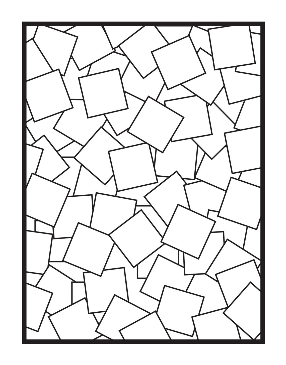 Abstract Designs Coloring Book. A Coloring Book for Young to Adult ...