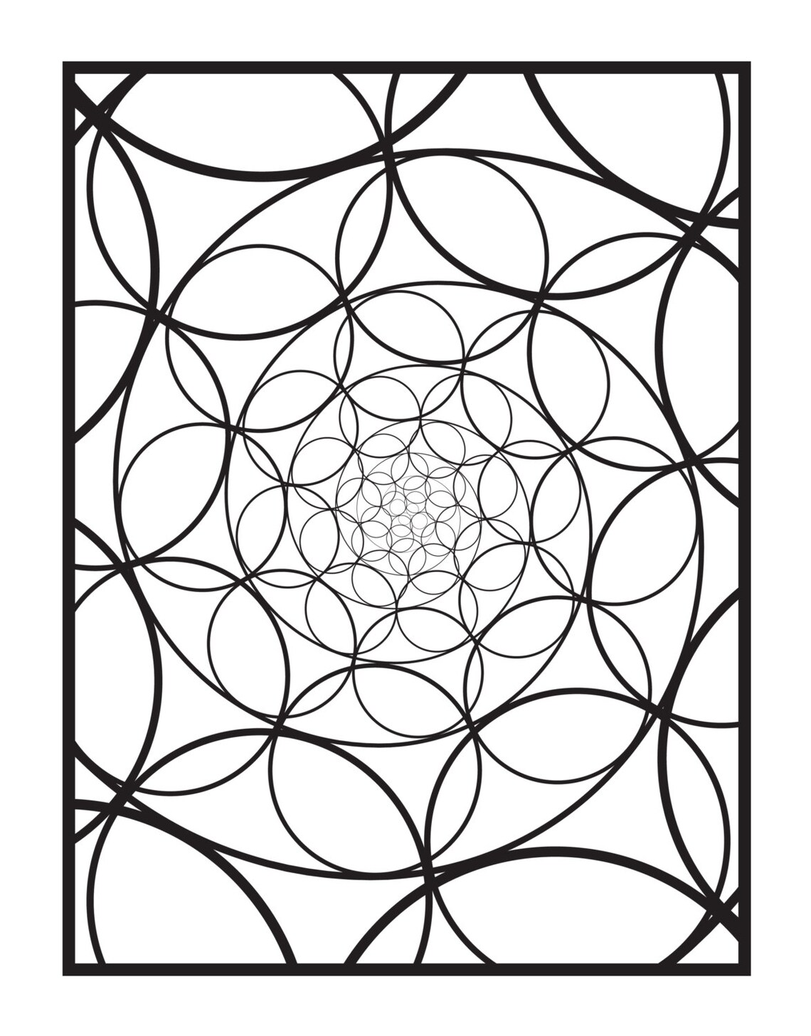 Spectral. Digital Download Coloring Book Page Design. - Etsy