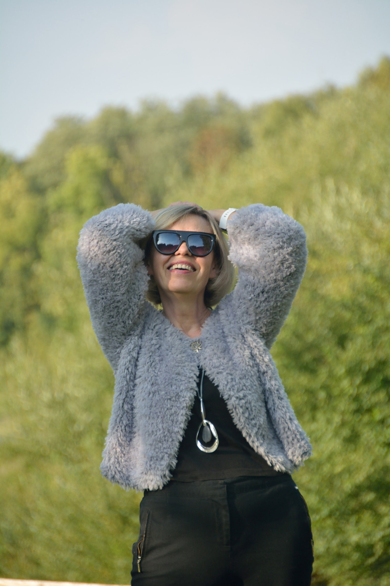Fur Cardigan Knitting Pattern, Chunky Oversize Shrug (PDF Pattern) - Etsy