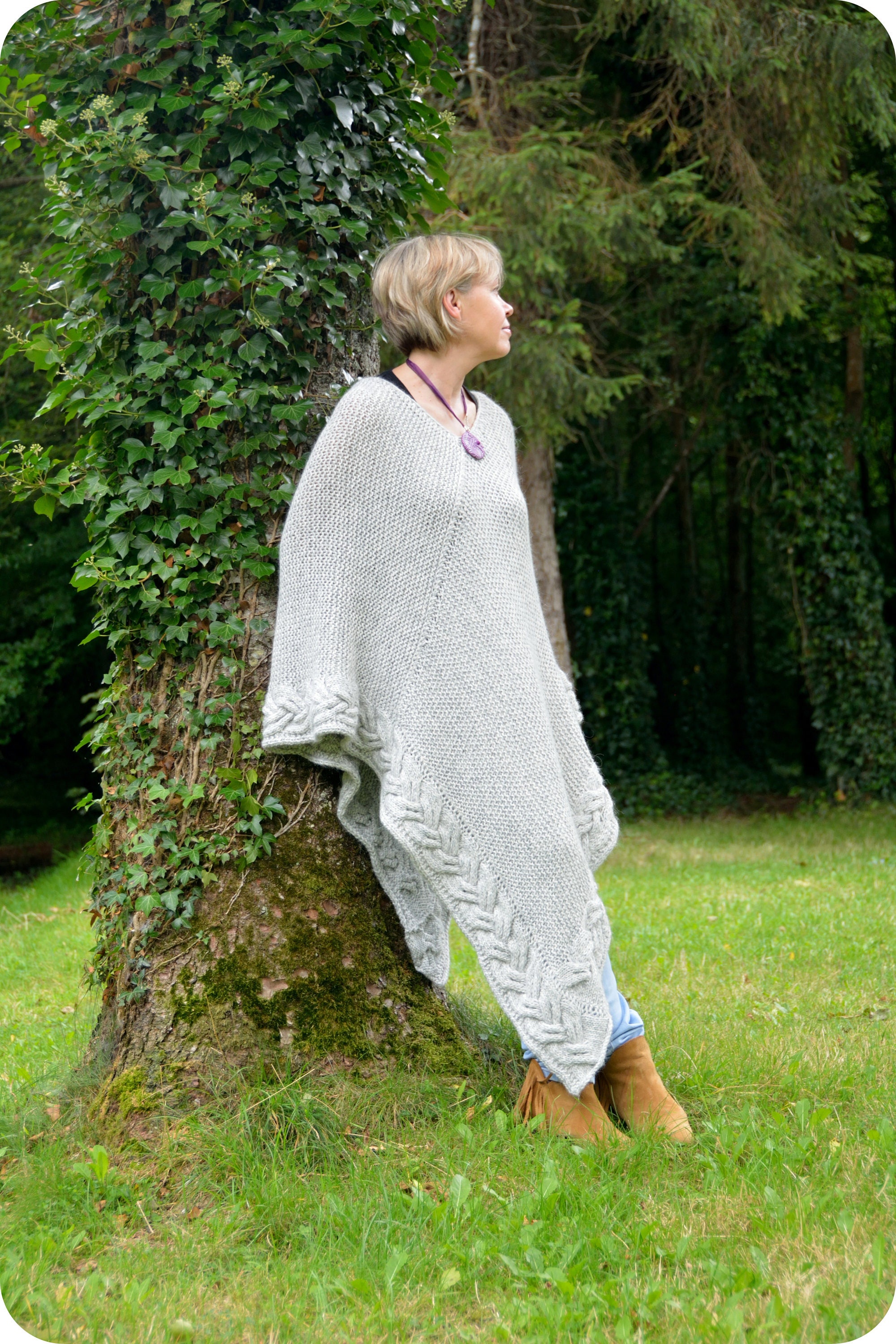 Set of 3 Knitting Patterns Cardigan Plus Size Over Size | Etsy