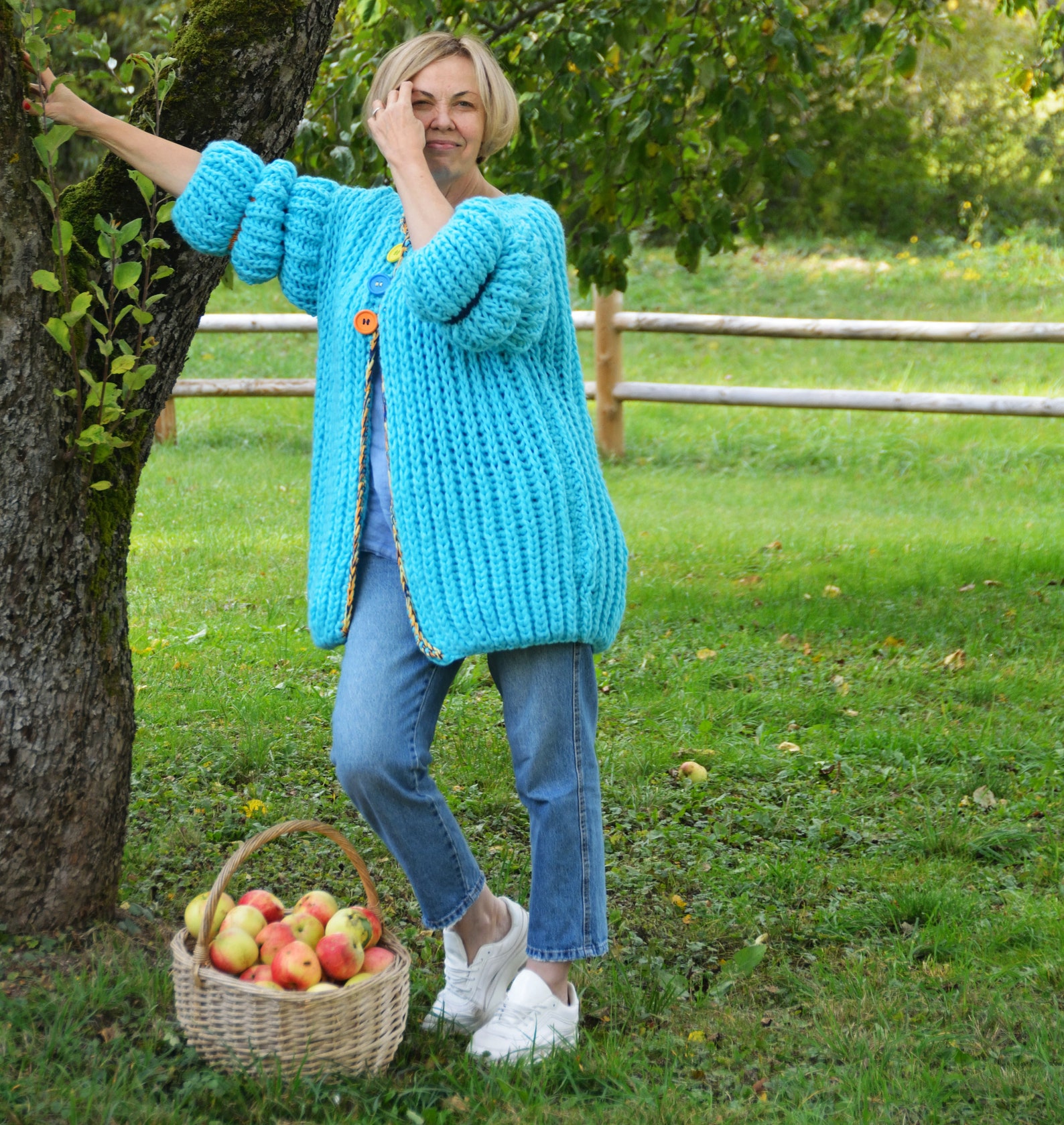 Super Bulky Cardigan, Chunky Long Cardigan Knitting Pattern, PDF ...
