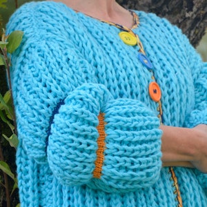 Super Bulky Cardigan, Chunky Long Cardigan Knitting Pattern, PDF ...