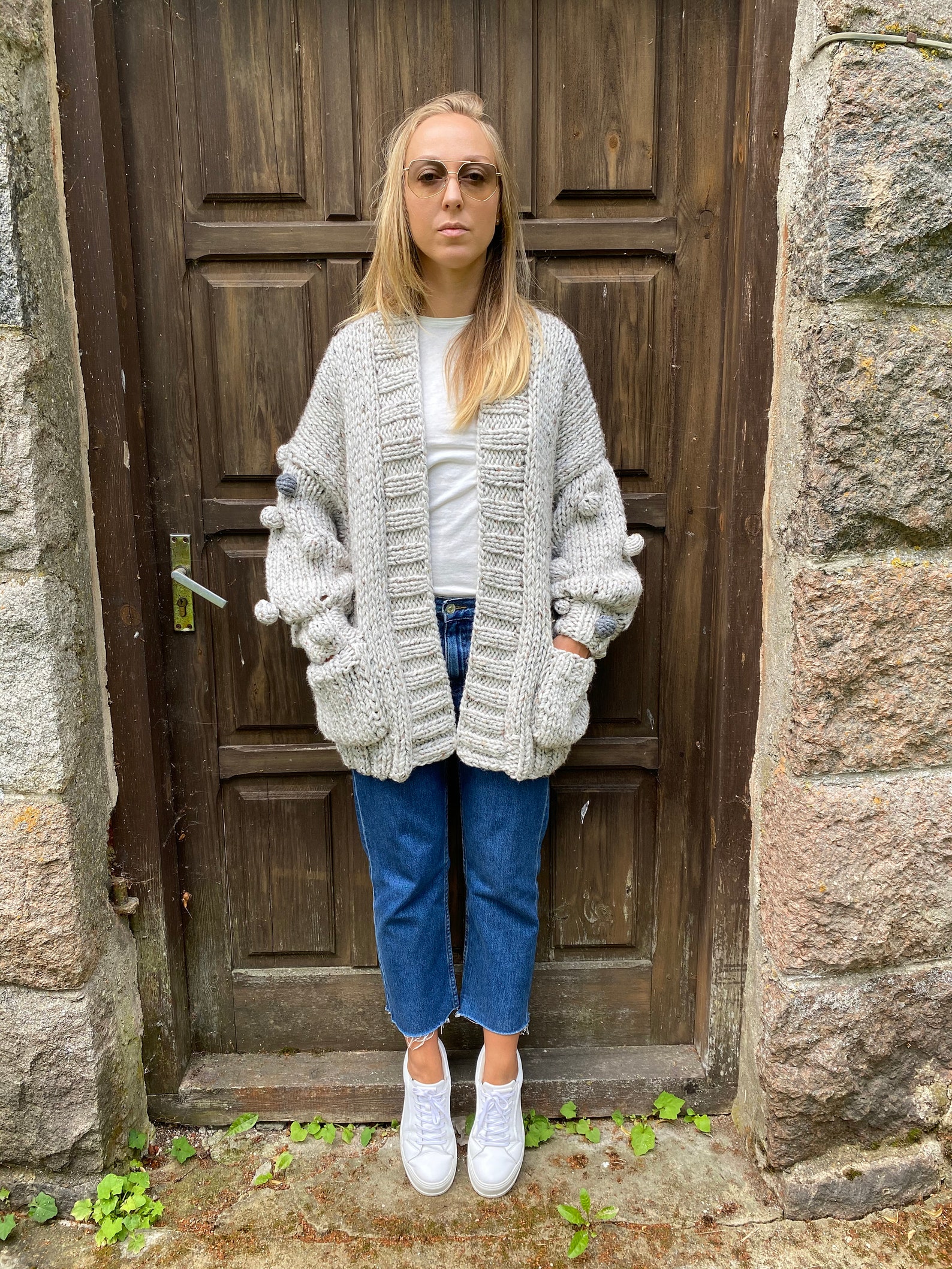 Chunky Cardigan Knitting Pattern Bulky Cardigan Knitting - Etsy