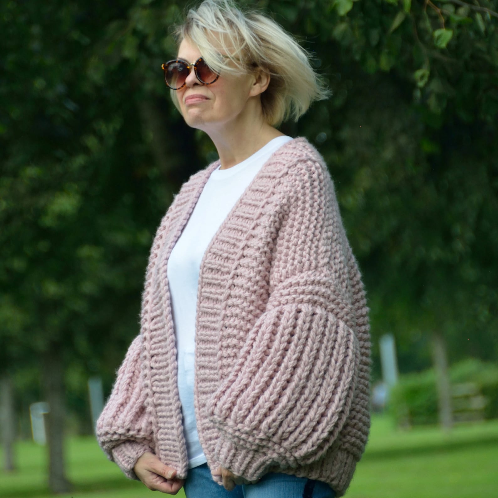 Must Have Cardigan Knitting Pattern Oversized Chunky - Etsy