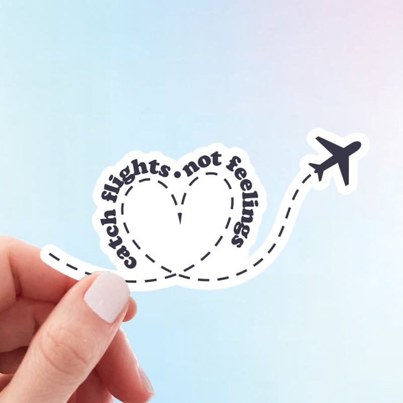 Flight Attendant Stickers - Etsy