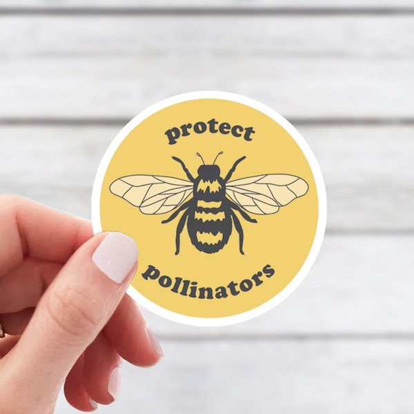 Pollinator Sticker - Etsy