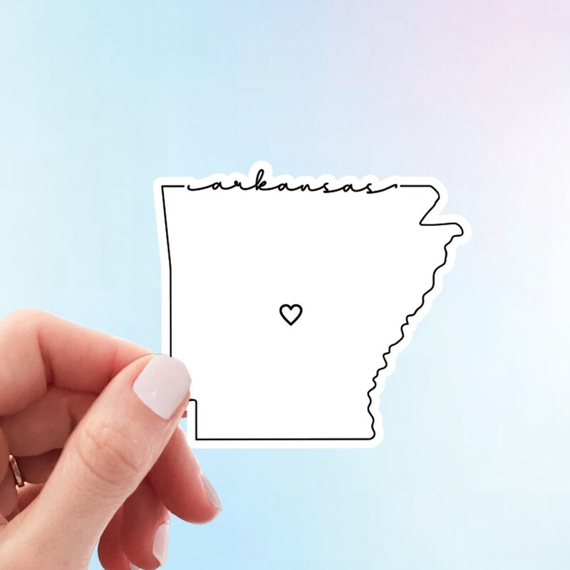 Arkansas Decal - Etsy