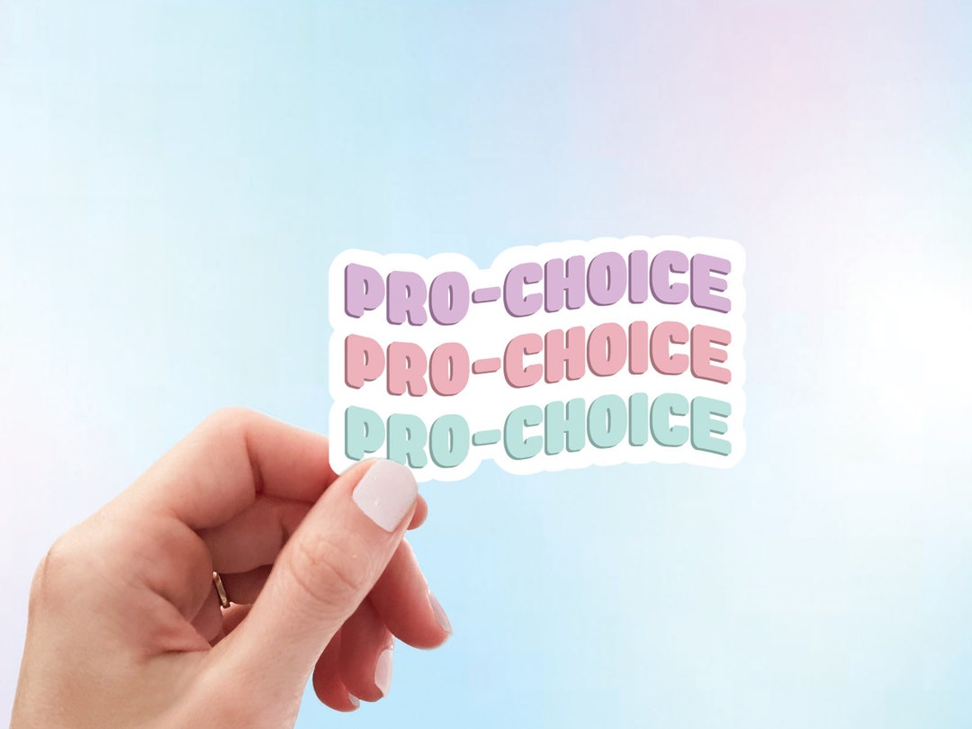 Pro-choice Sticker Decal | Women's Rights Weatherproof Vinyl Sticker by ...