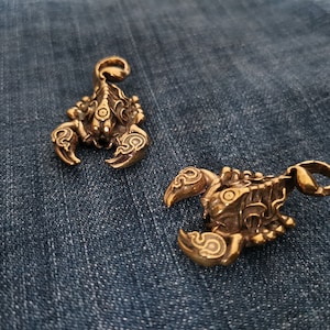 Brass Scorpion,brass Scorpion Statue,retro Brass Scorpion,antique ...