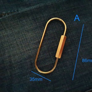 Brass Keychain Custom,key Hook,custom Keychain,brass Key Ring Hook ...