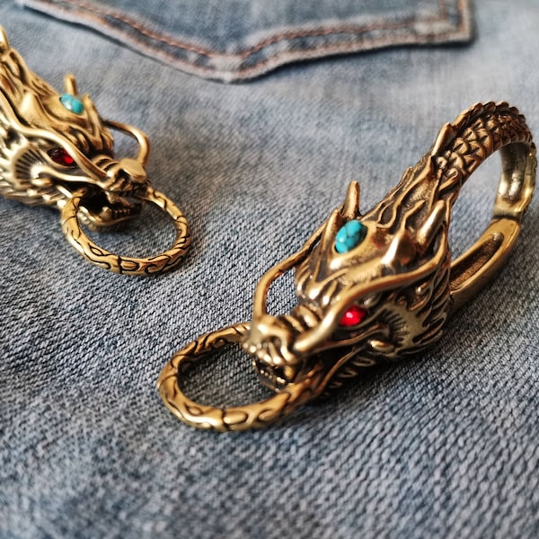 Dragon Key Ring - Etsy