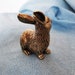 Brass Rabbit,brass Rabbit Statue,retro Brass Rabbit,antique Collection ...