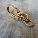 Dragon Keychain,brass Dragon Head,brass Key Ring Hook,custom Keychain ...