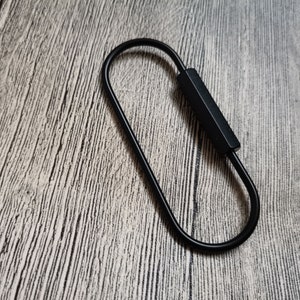 Solid Brass Black Key Hook,black Key Hook,custom Keychain,brass Key ...