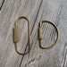 Brass Key Ring Hook,key Hook,custom Keychain,leathercraft Hardware ...