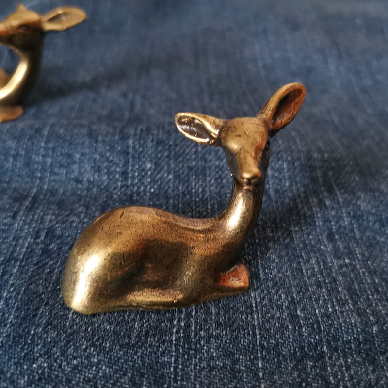 Brass Animal Figurines - Etsy
