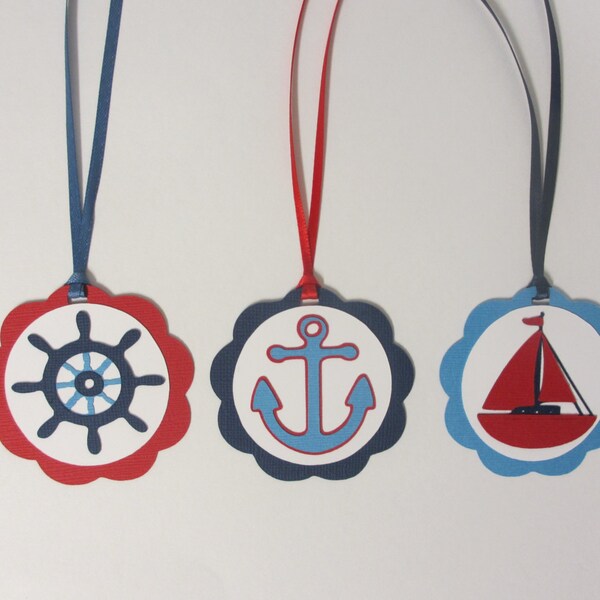Nautical Gift Tags - Etsy