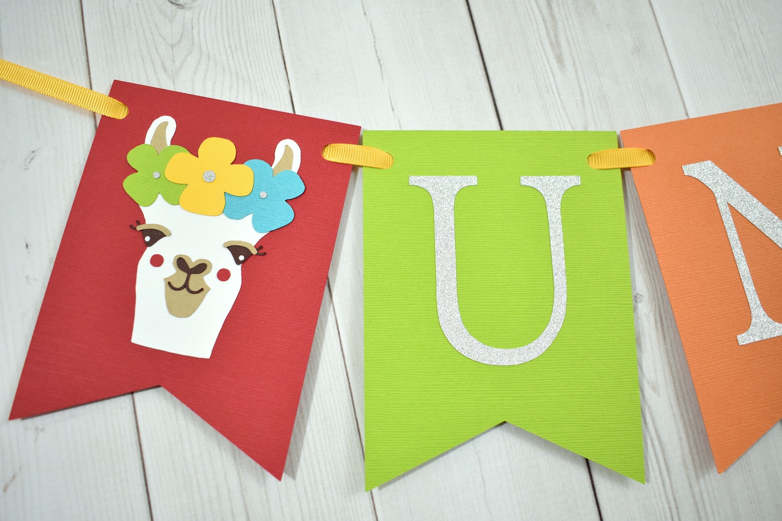 Llama Alpaca ONE Uno Age High Chair Birthday Party Baby Shower - Etsy