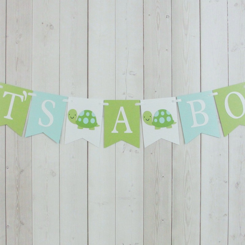 Turtle Baby Shower - Etsy