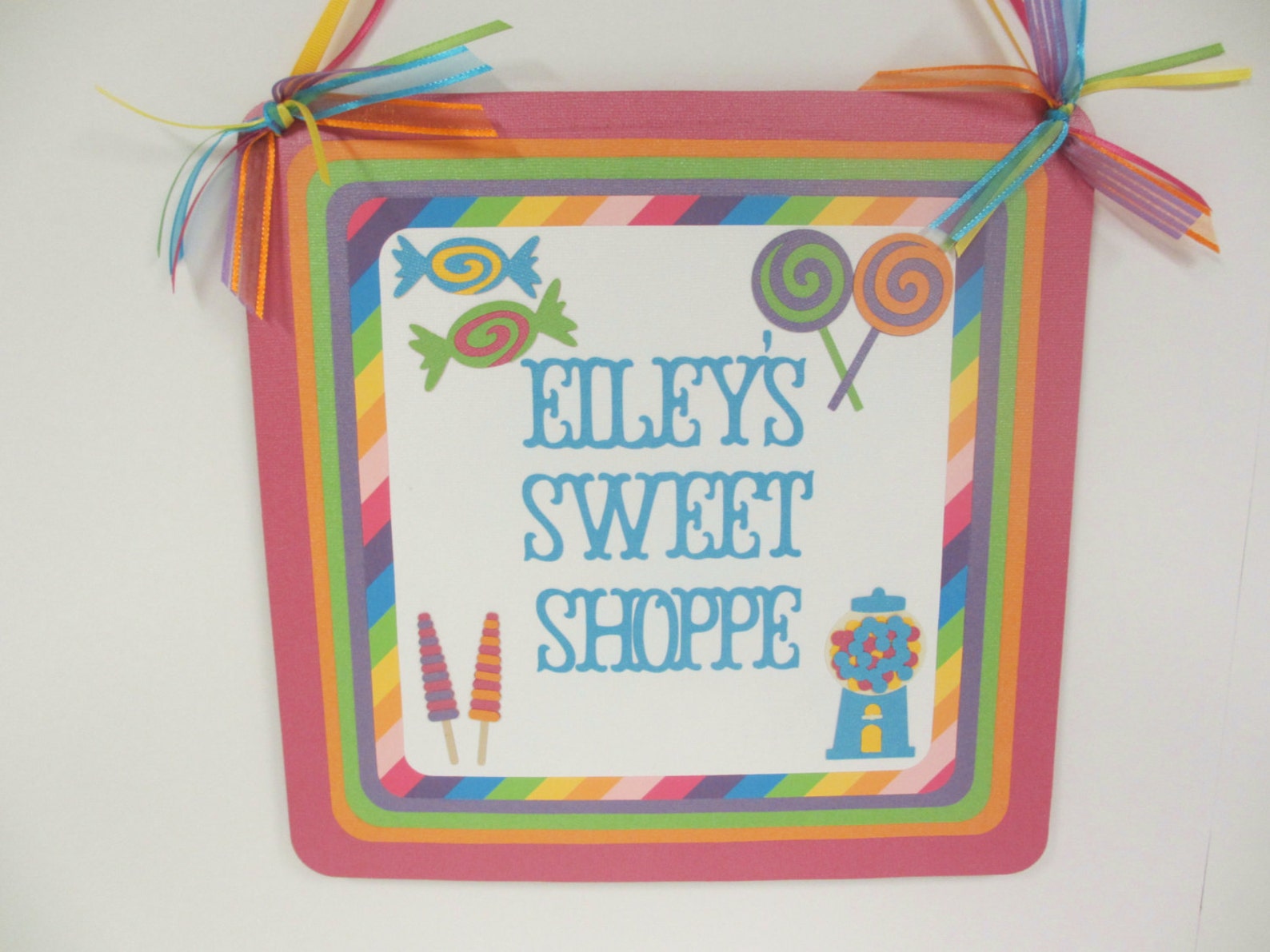 Candyland Candy Shoppe Shop Gift Favor Tags Birthday Party - Etsy