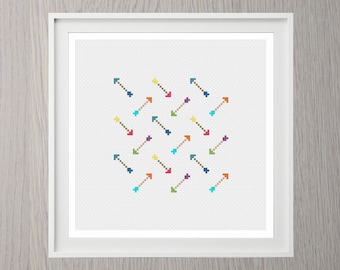 Arrows Cross Stitch Pattern Instant Download - Etsy