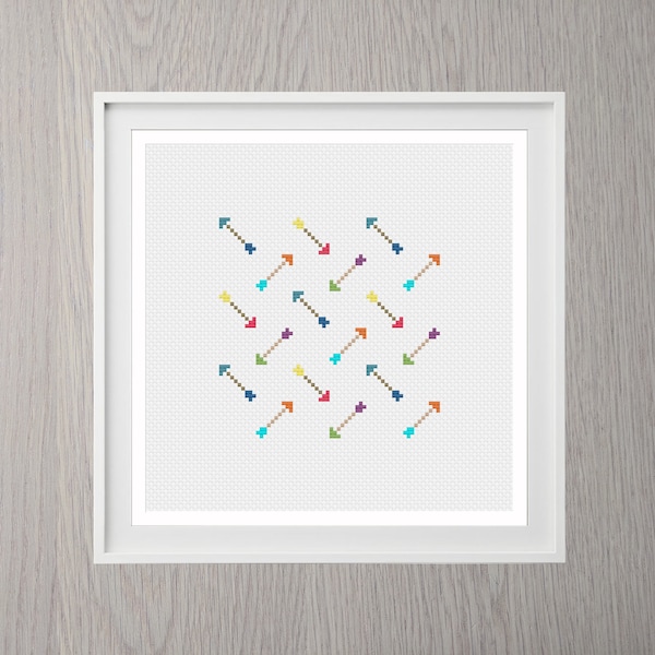 Arrow Cross Stitch - Etsy