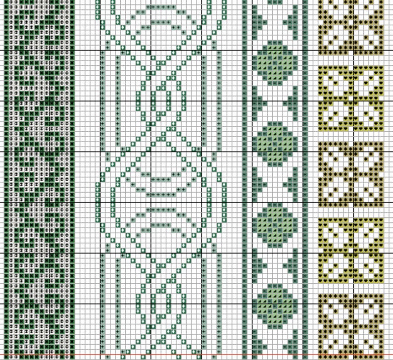 Cross Stitch Borders Pattern Celtic Border | Celtic Knots | Instant ...