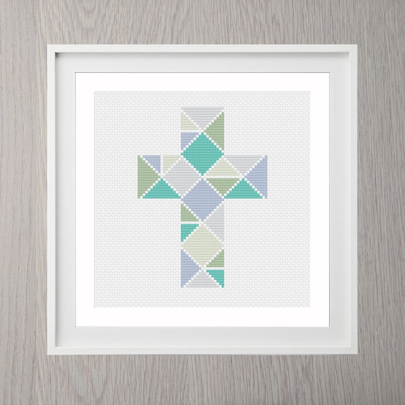 Geometric Cross Stitch Pattern - Etsy