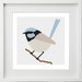 Blue Wren Cross Stitch Pattern, Instant Download, Bird, Fairy Wren ...