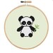 Panda Cross Stitch Pattern, Instant Digital Download, Mini Pattern ...