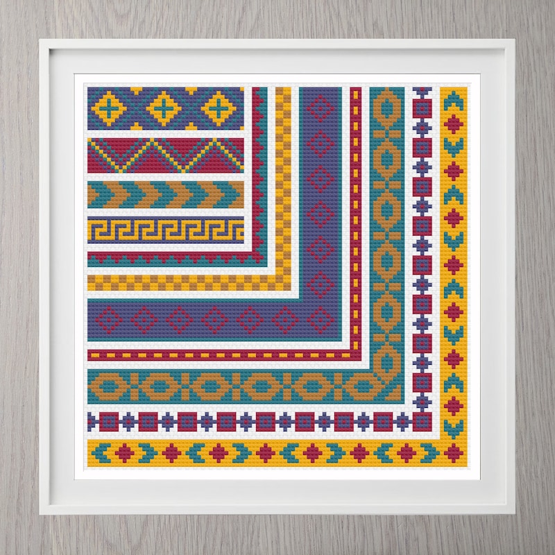 Aztec Borders - Etsy