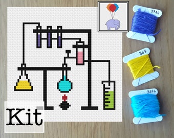 Science Embroidery | Etsy Australia