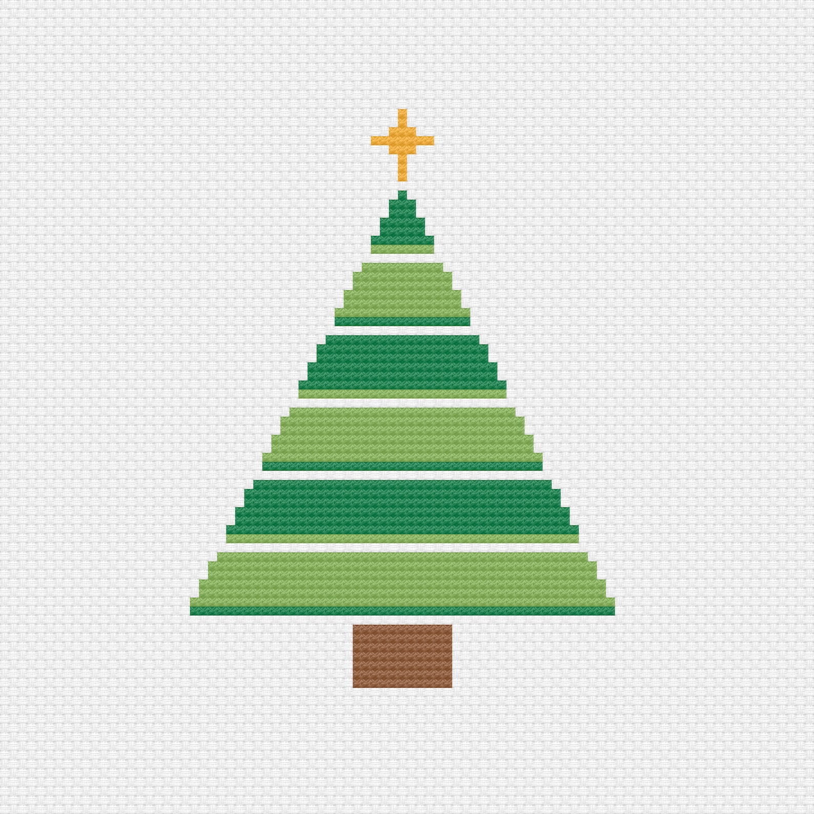 Christmas Tree Cross Stitch Pattern Instant Download - Etsy