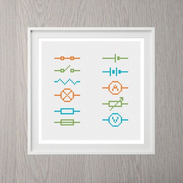 Science Cross Stitch - Etsy