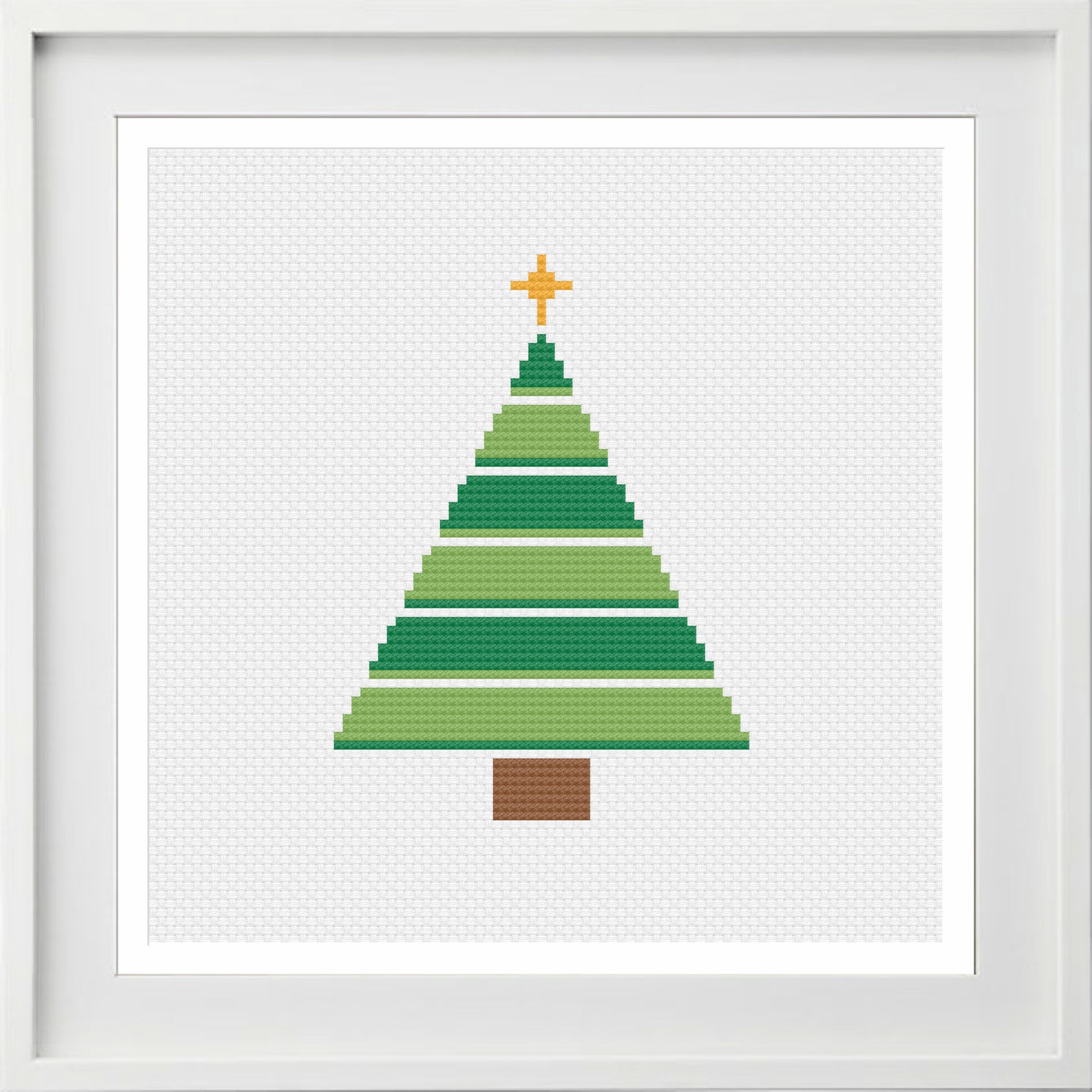 Christmas Tree Cross Stitch Pattern Instant Download - Etsy