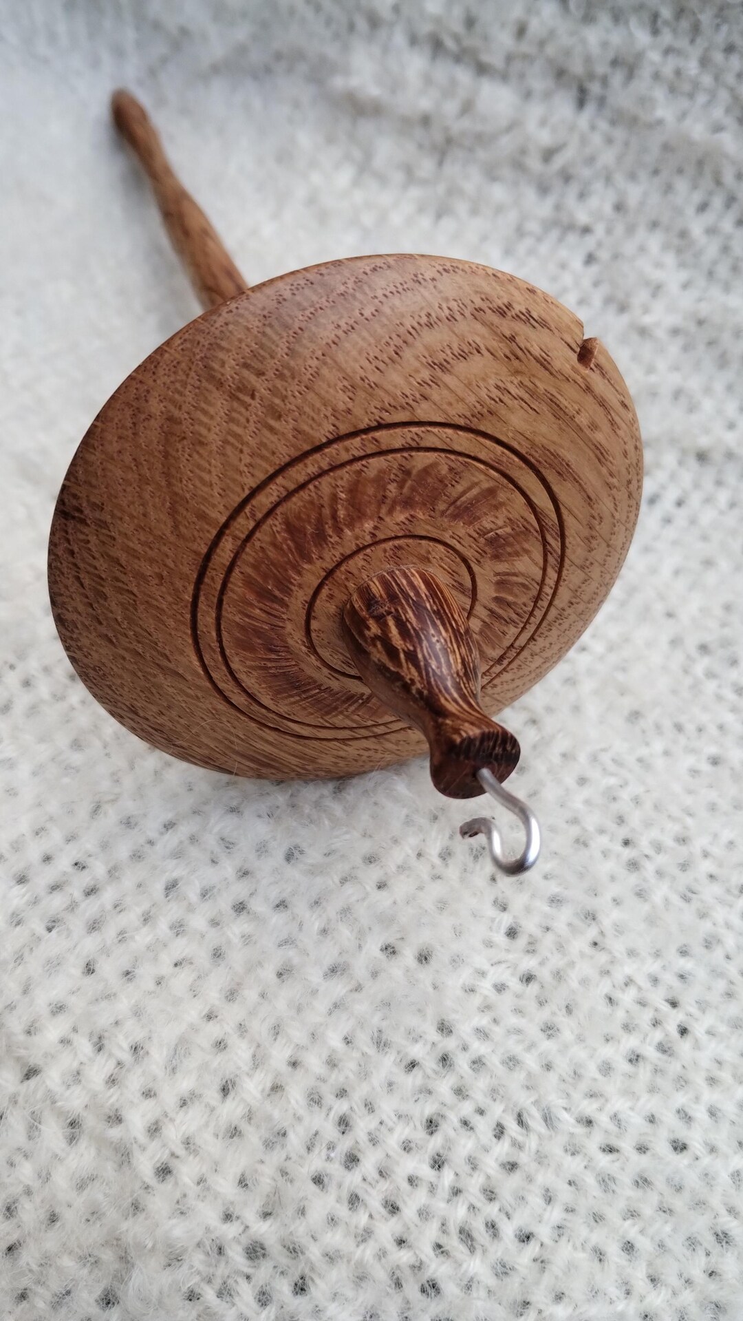 Drop Spindle in Reclaimed Oak Whorl and Shaft 1.0 Oz 29 Grms - Etsy