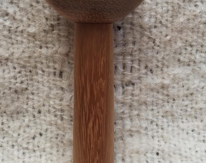 Support Spindle Lap Base in Reclaimed Iroko With Resin Insert - Etsy