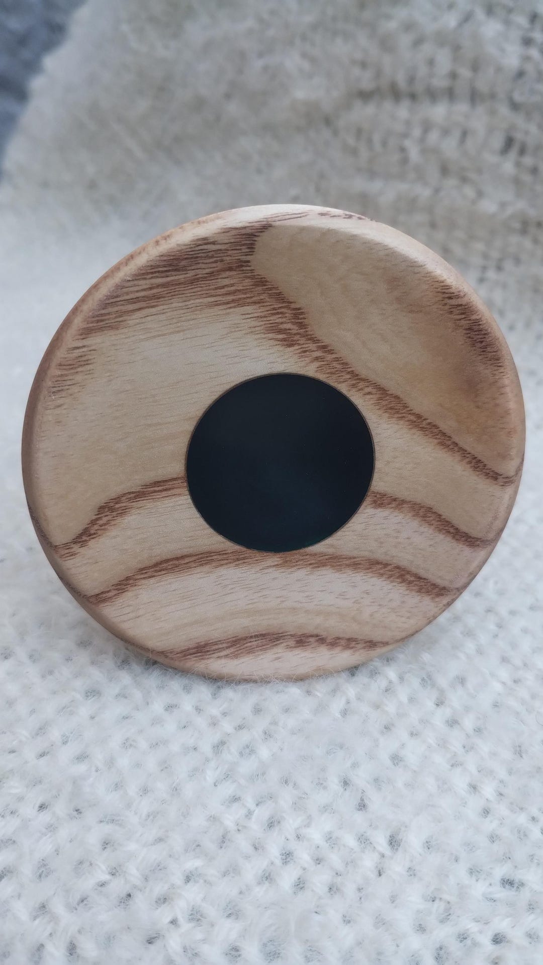 Support Spindle Lap Base in Reclaimed Oak With Resin Insert - Etsy