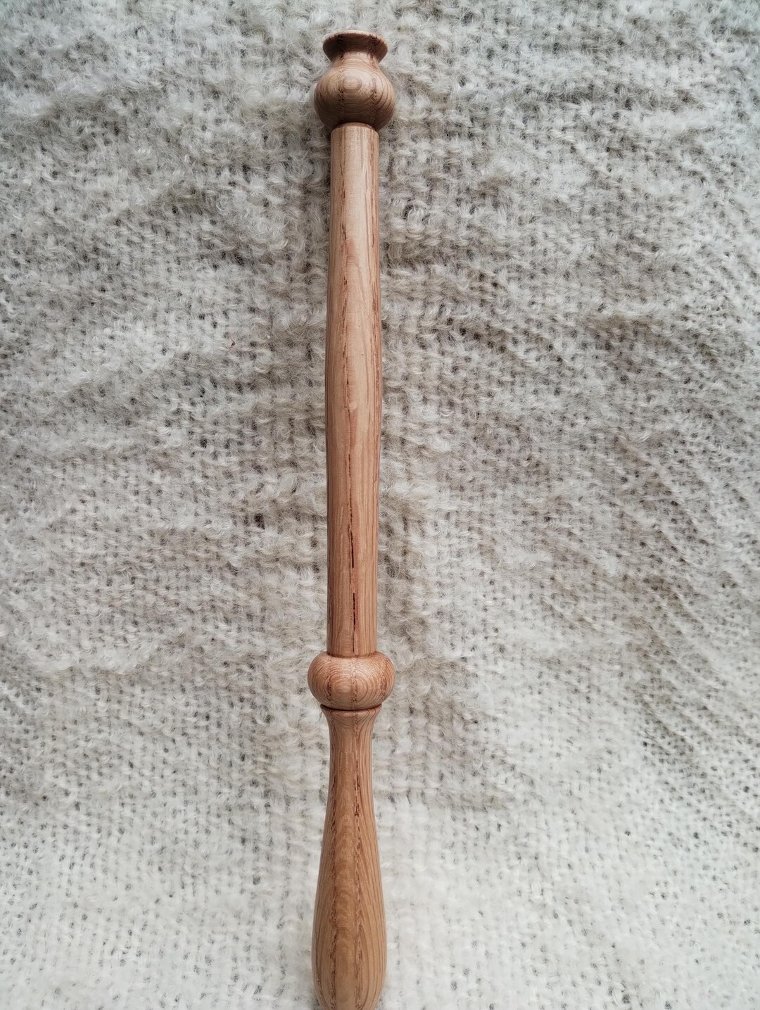 11 Hand Held Distaff in Reclaimed Oak - Etsy