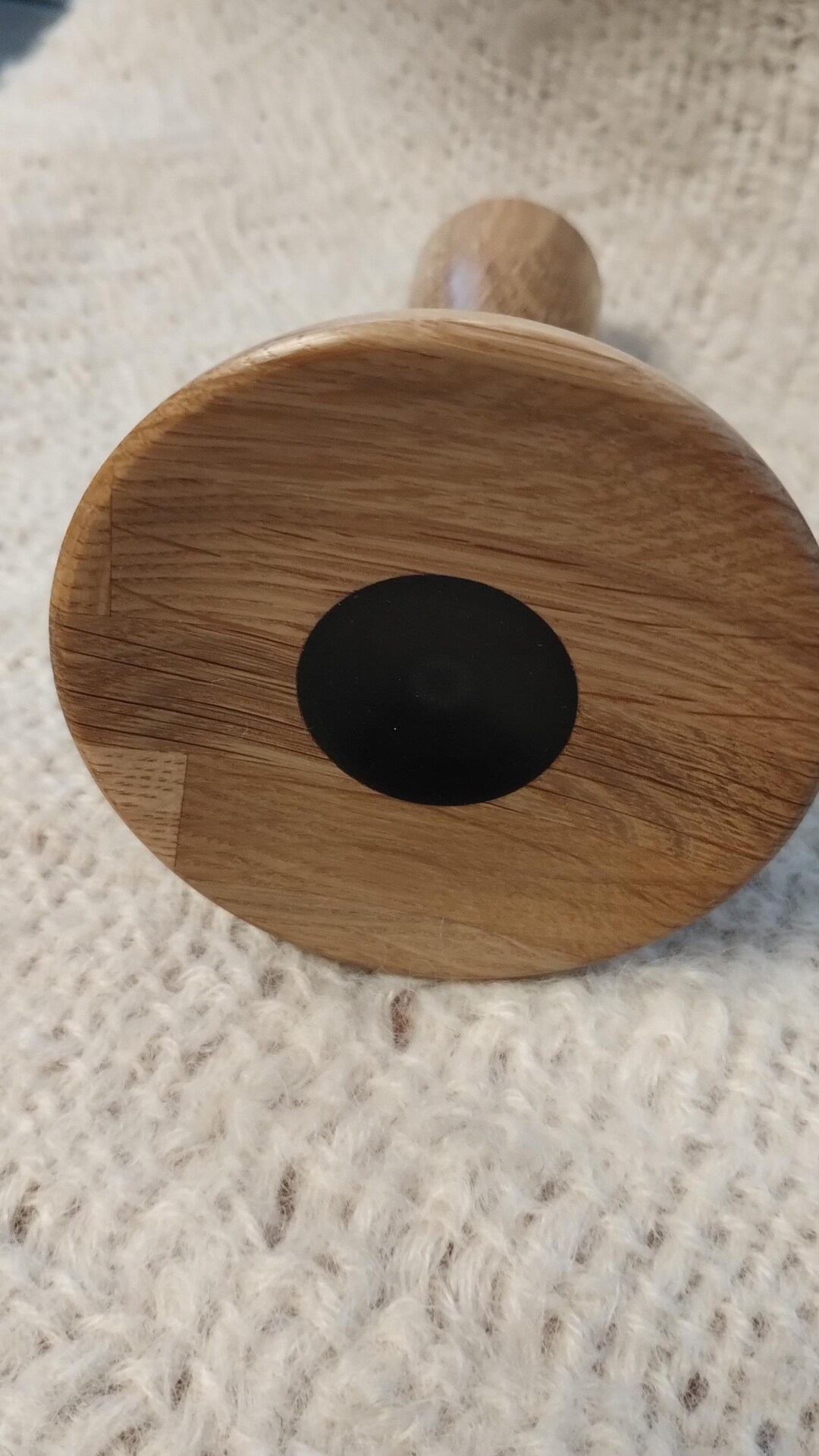 Support Spindle Lap Base in Reclaimed Oak With Resin Insert - Etsy