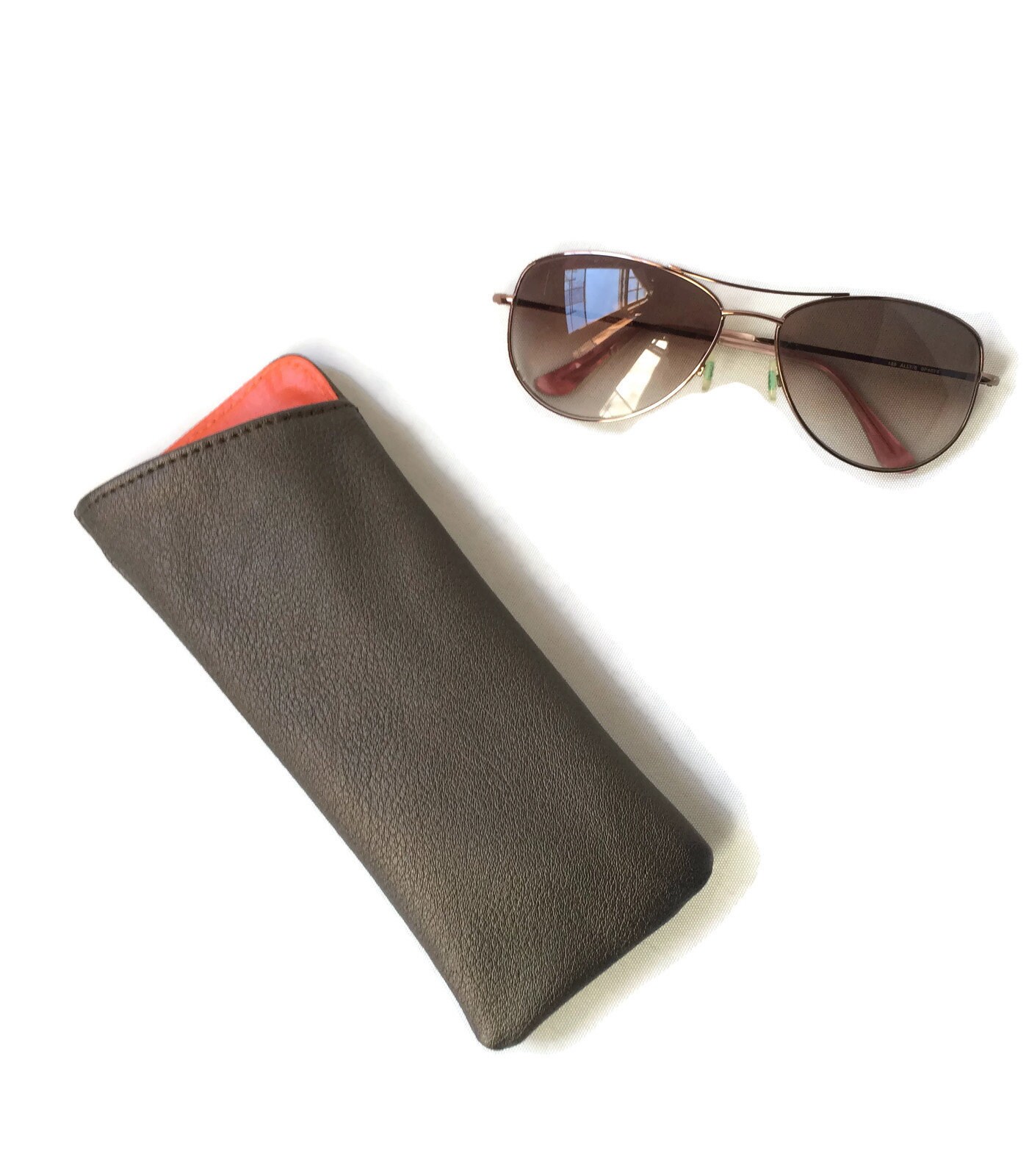 Sunglasses Case and Glasses Pouch - the HOYT (2 Colors) - Etsy