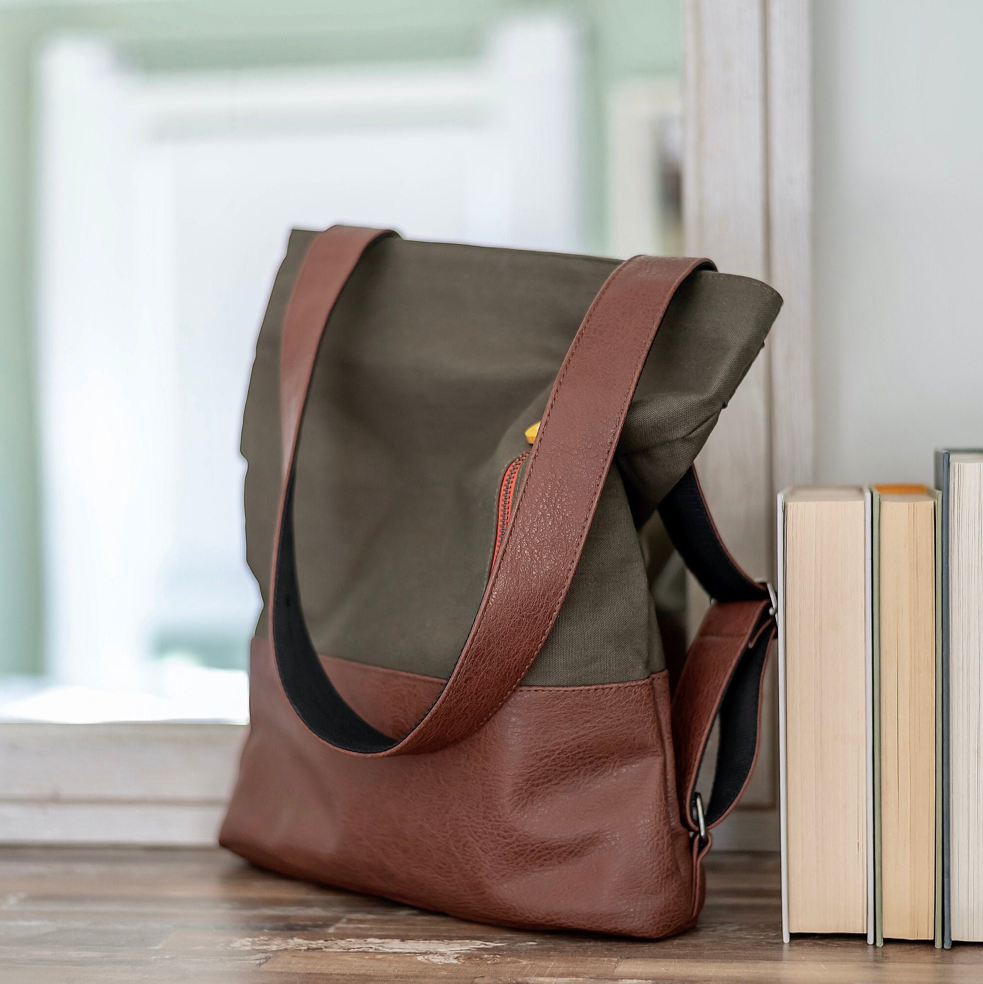 Laptop Backpack Crossbody Backpack Tote Backpack Vegan | Etsy Canada