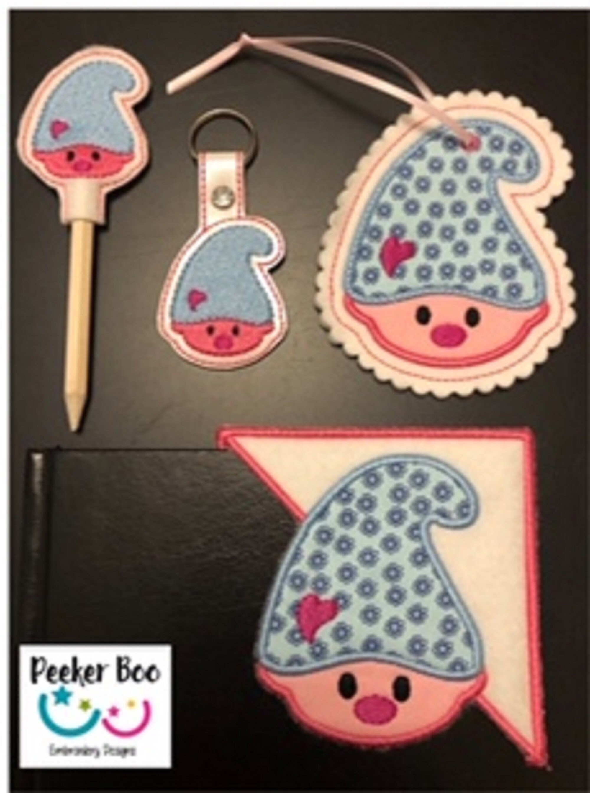 Super Gnome ITH Embroidery Bundle for the 4x4 Hoop. Gnome - Etsy Australia