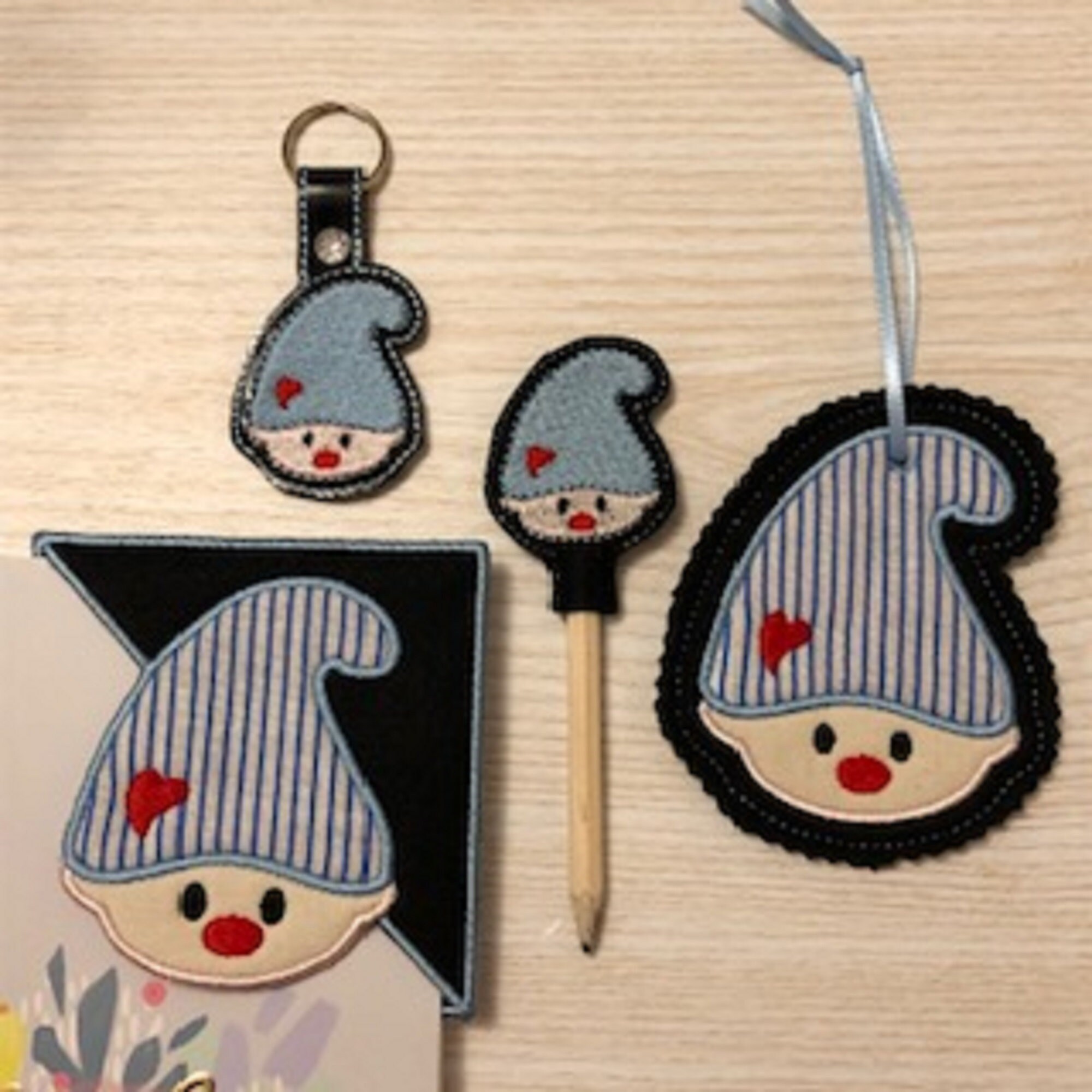 Super Gnome ITH Embroidery Bundle for the 4x4 Hoop. Gnome - Etsy Australia