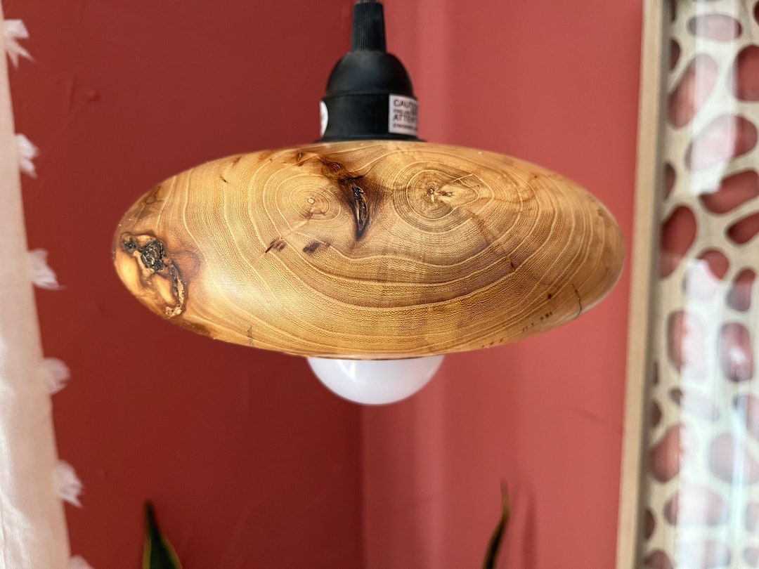 Reading Nook Wood Pendant Light. - Etsy