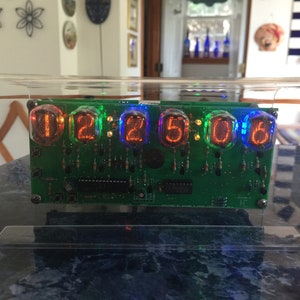 Homemade Six-digit Nixie Clock, Made With National Nixie Tubes, RGB Led ...